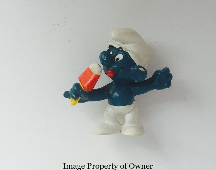 TG popsicle smurf | Yello80s